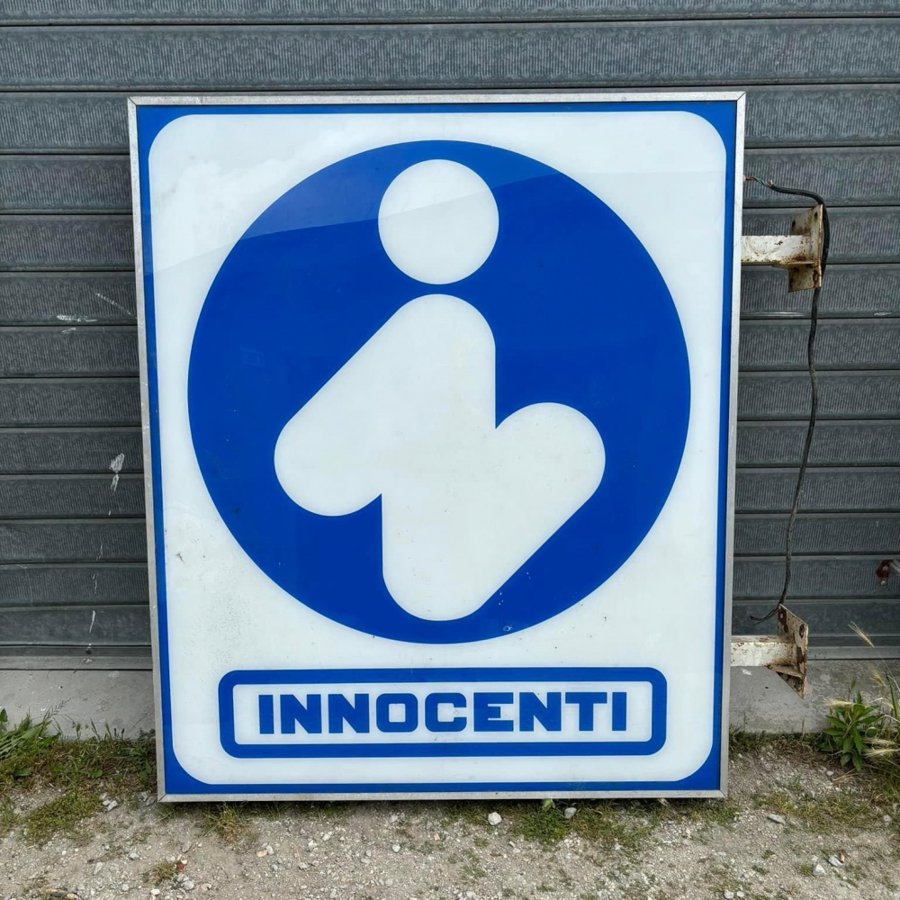 Original Double Side Innocenti Light Up Sign